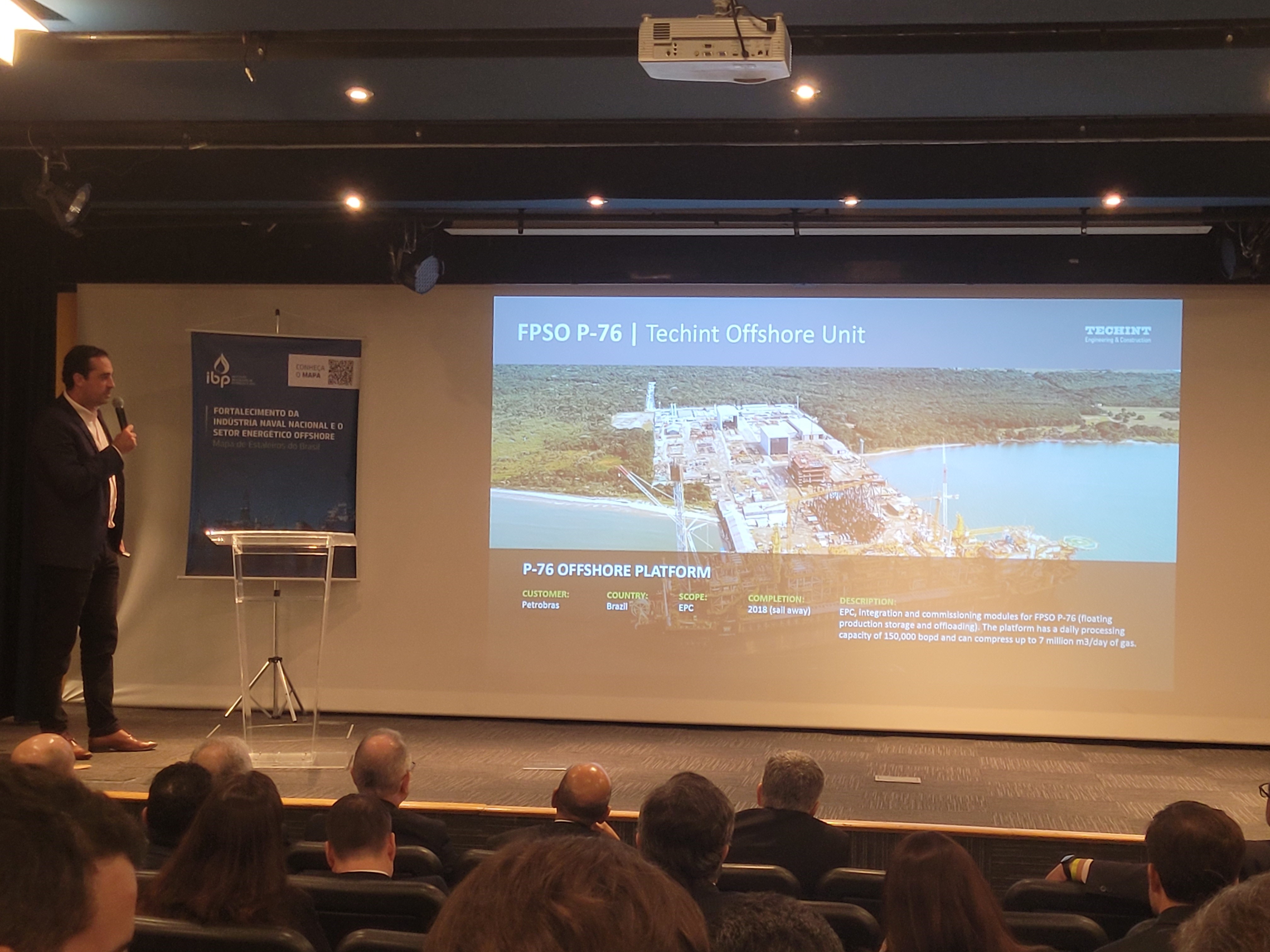 La Unidad Offshore de Techint fue presentada en un evento del Instituto ...
