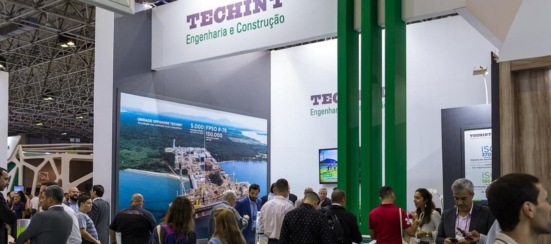 Estande da Techint na Rio Oil&Gas permite viagem interativa pela P-76
