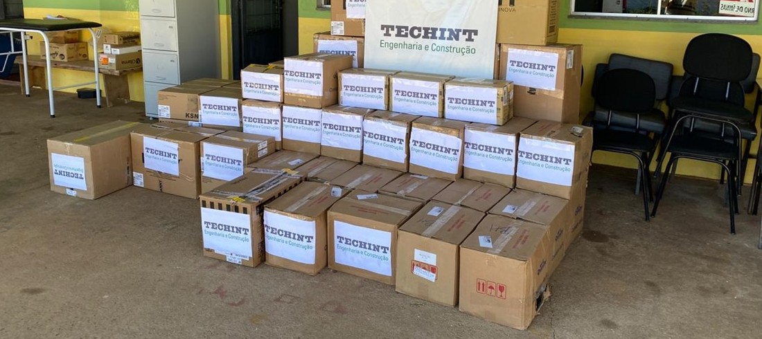 Techint Brasil doa mais de 130 mil EPIs para saúde pública em 5 estados