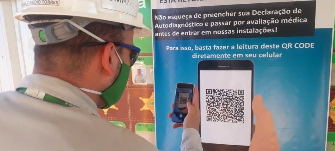 Techint Brasil desenvolve aplicativo para monitorar a saúde de funcionários e fornecedores