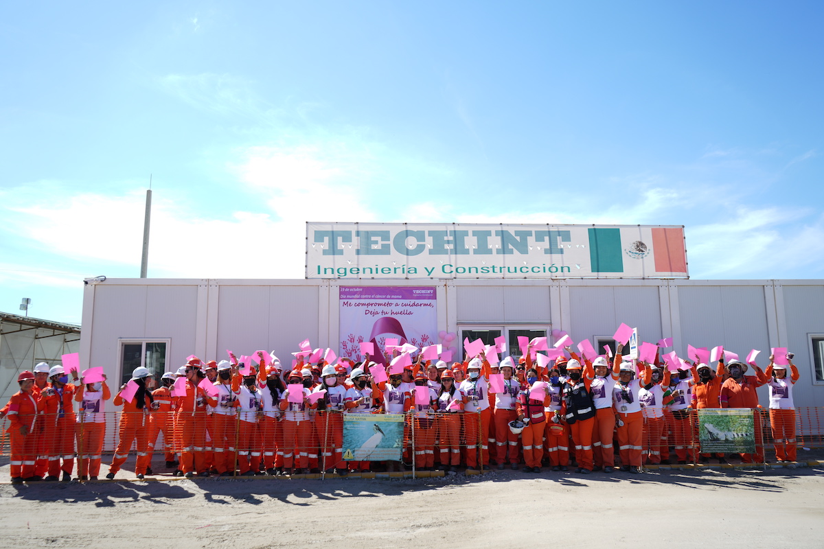 Octubre rosa en Techint E&C
